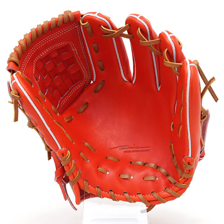 《アクアフィット型付け済み》【平裏刺繍・ラベル交換1円】アイピーセレクト 硬式 グローブ グラブ 内野手用 Orgullo α 右投げ用 高 – Baseball Park STAND IN ...